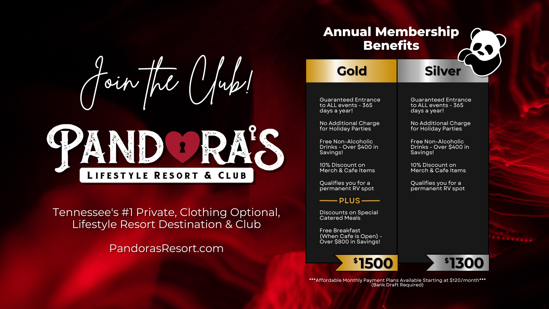 Pandora's Resort | Tennessee's #1 Clothing Optional Lifestyle Resort